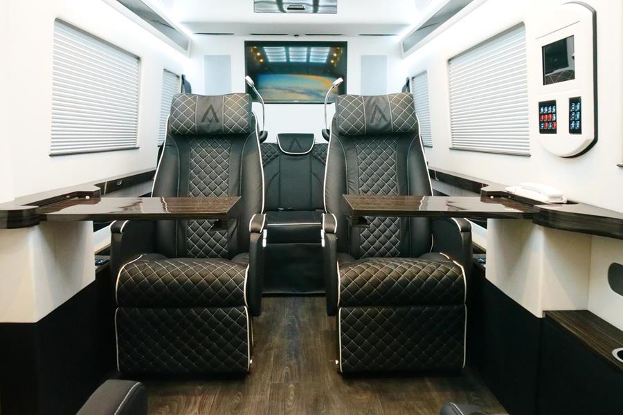 Executive VIP Mercedes-Benz Sprinter Custom Conversion Van – HQ Custom ...
