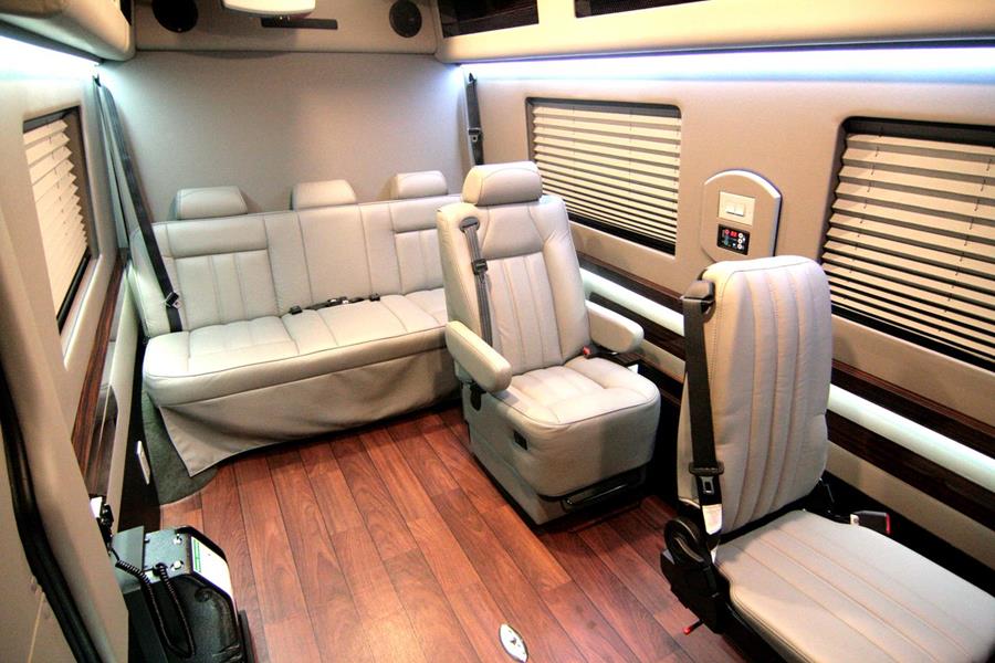 Handicap Accessible Mercedes-Benz Sprinter Van - HQ Custom Design