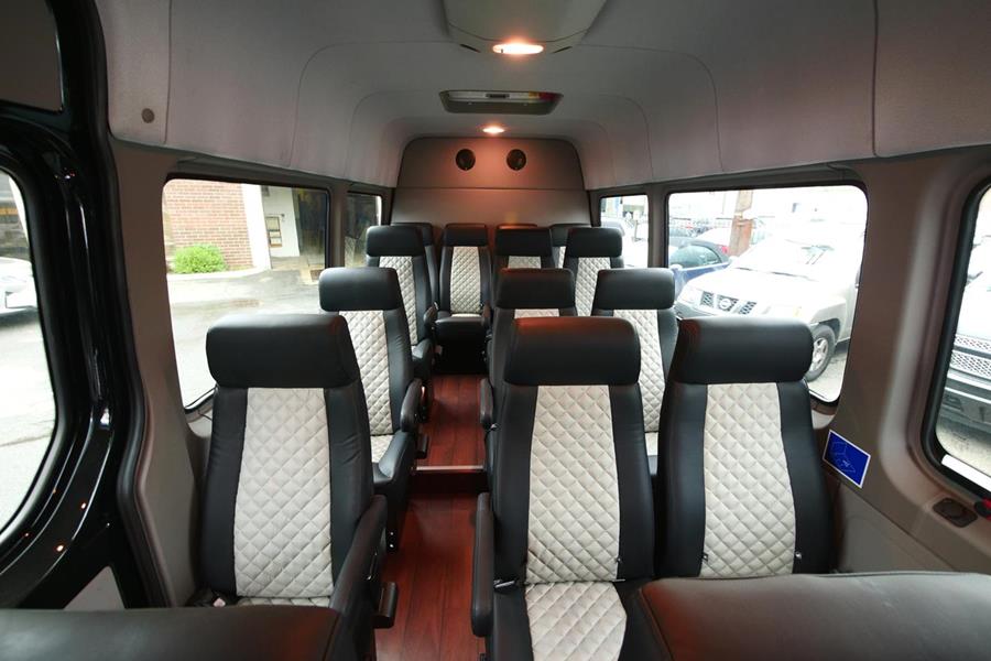 Mercedes-Benz Sprinter Limo Shuttle Conversion – HQ Custom Design