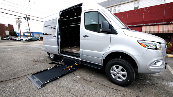 Luxury Wheelchair Accessible Vehicles Premium Front Entry Mercedes